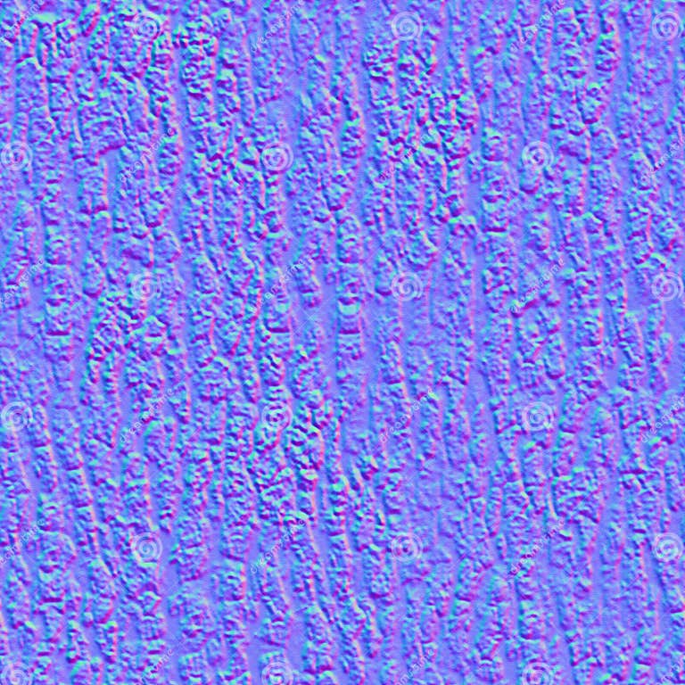 Normal Map Texture Mapping Bark Stock Illustration - Illustration of ...