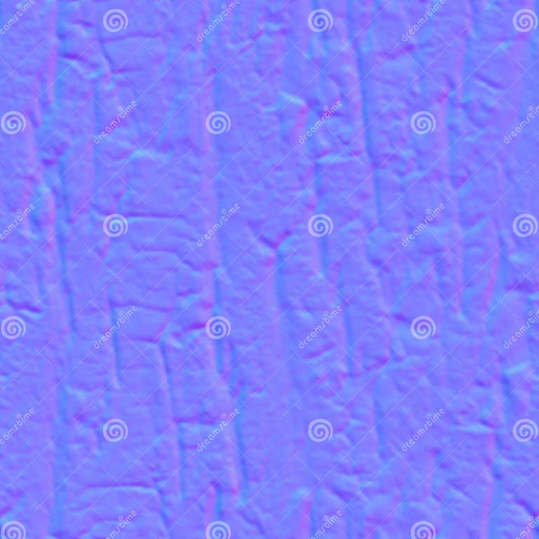 Normal Map Texture Mapping Bark Stock Illustration - Illustration of ...