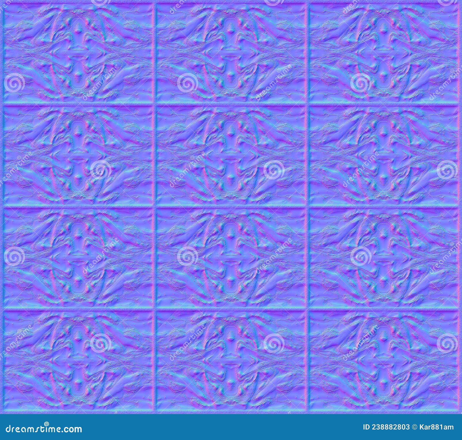 Normal Map Texture, Normal Mapping Decorative Floor Tiles, High Quality ...