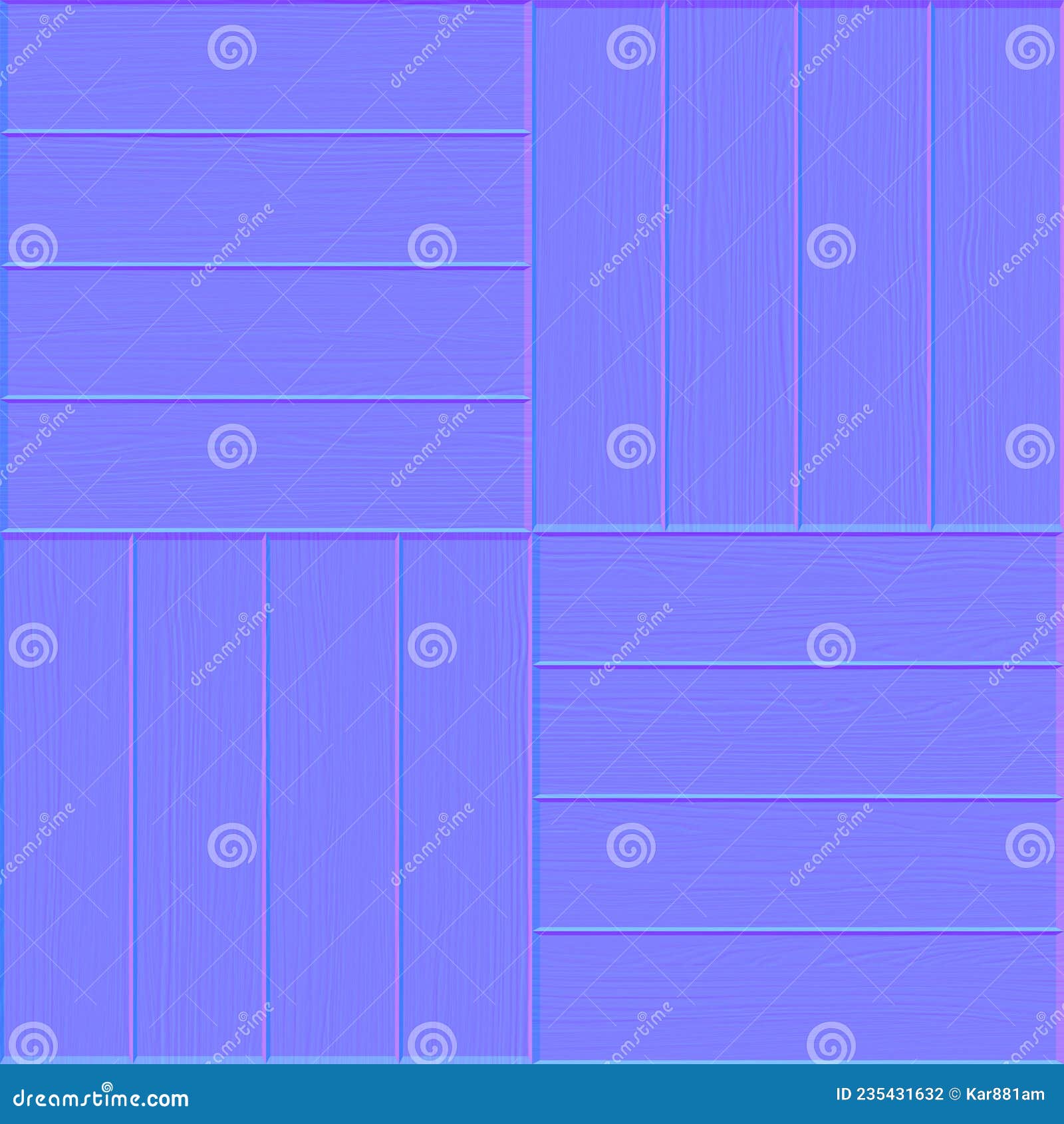 Normal Map Texture Mapping Square Pattern Parquet Stock Illustration ...