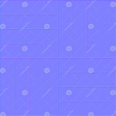 Normal Map Texture Mapping Square Pattern Parquet Stock Illustration ...