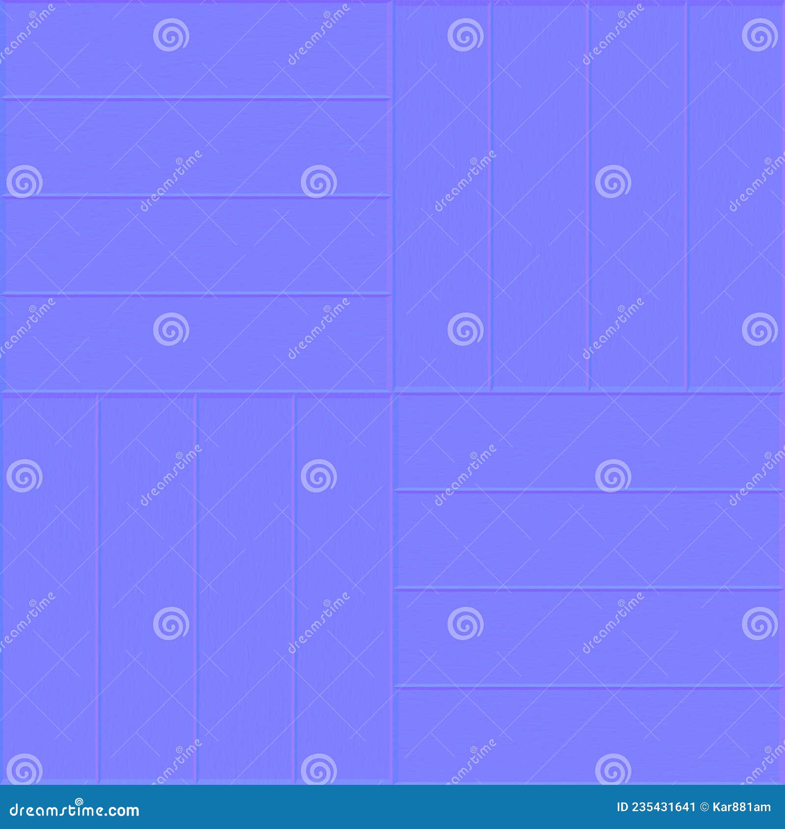 Normal Map Texture Mapping Square Pattern Parquet Stock Illustration ...