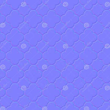 Normal Map Tiles Texture, Normal Mapping Stock Illustration ...
