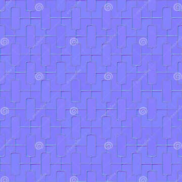 Normal Map Tiles Texture, Normal Mapping Stock Illustration ...