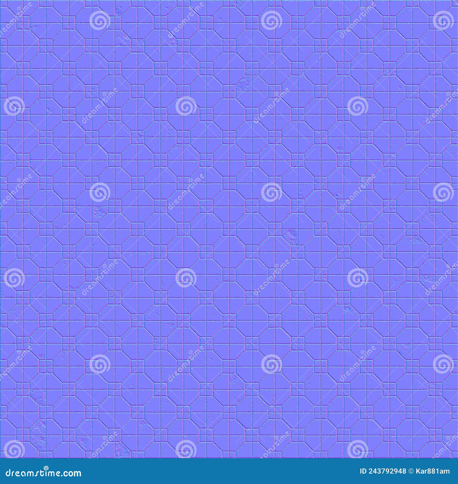 Normal Map Tiles Texture, Normal Mapping Stock Illustration ...