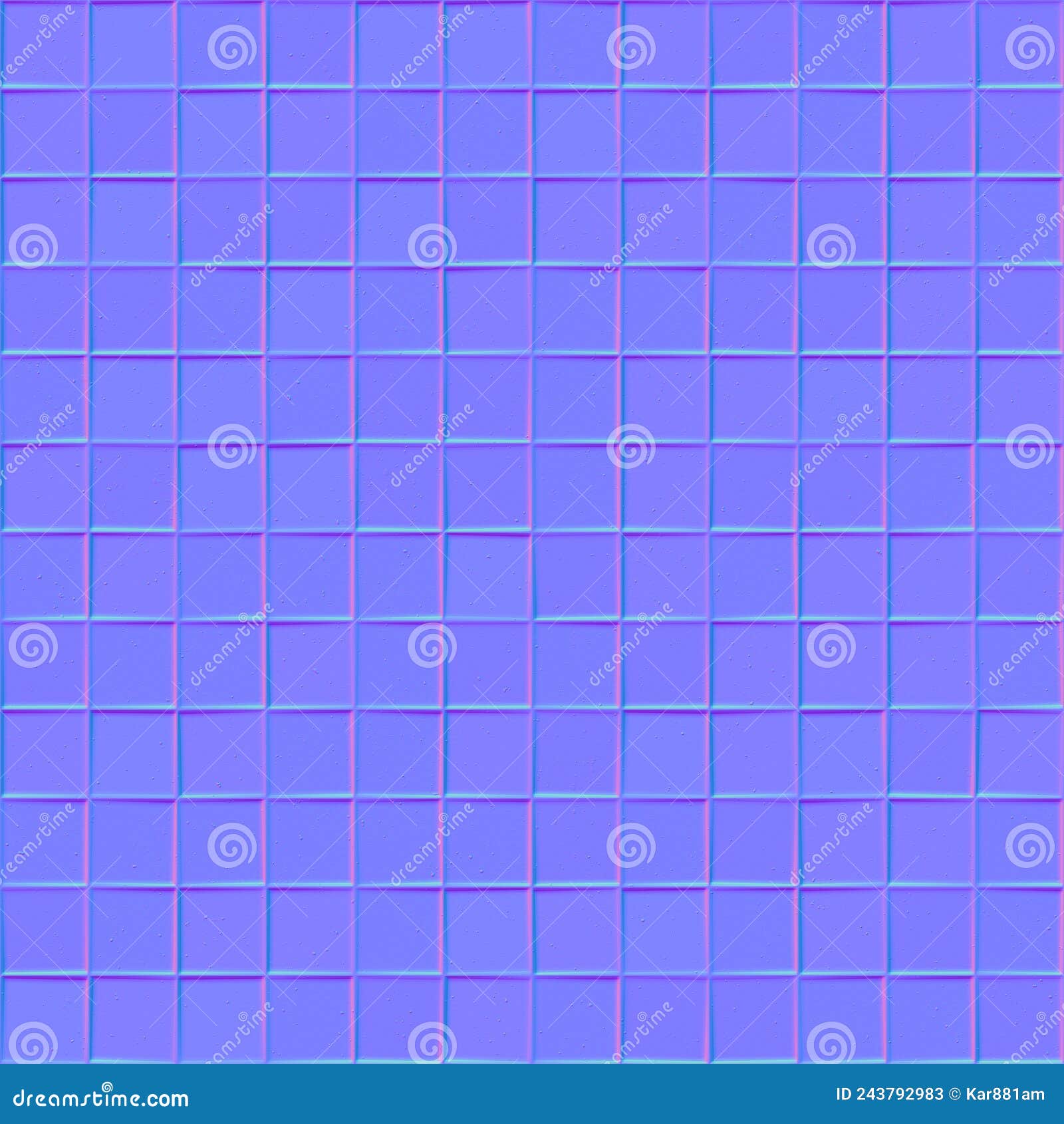 Normal Map Tiles Texture, Normal Mapping Stock Illustration ...