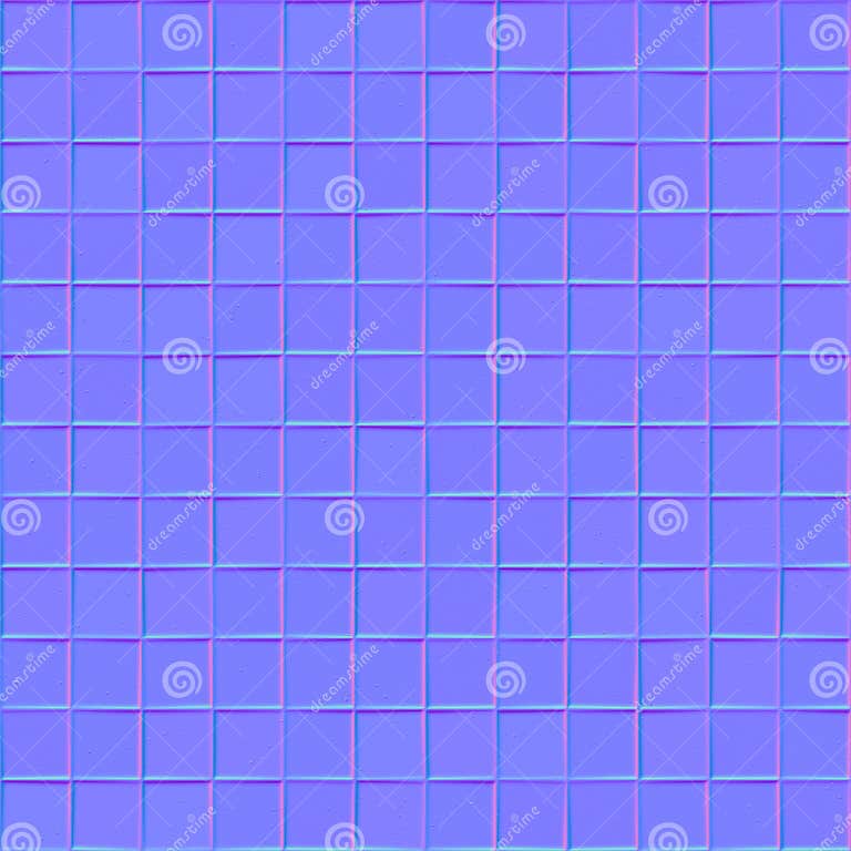 Normal Map Tiles Texture, Normal Mapping Stock Illustration ...