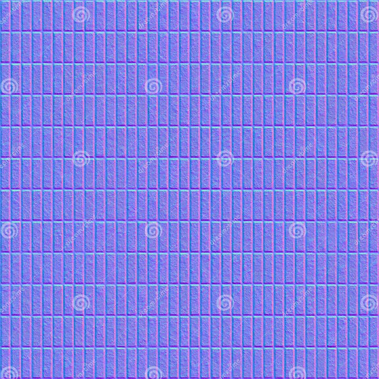 Normal Map Tiles Texture, Normal Mapping Stock Illustration ...