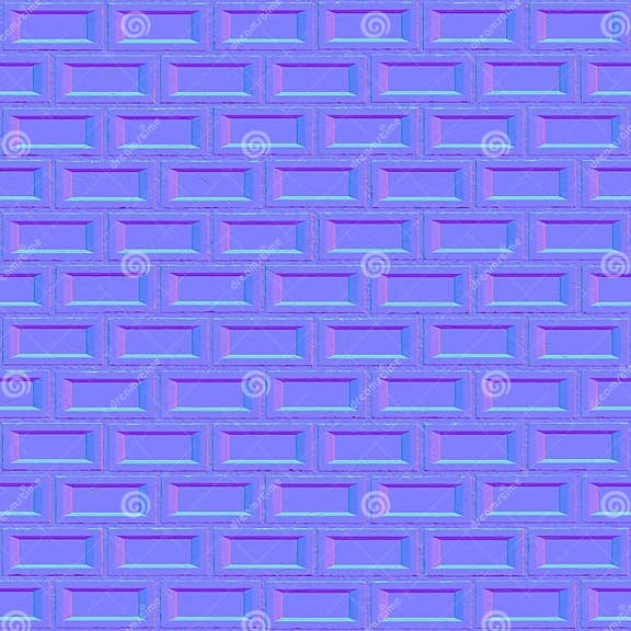 Normal Map Tiles Texture, Normal Mapping Stock Illustration ...