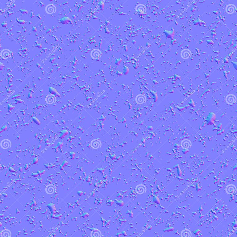 Normal Map Water Droplets Texture, Normal Mapping Stock Illustration ...