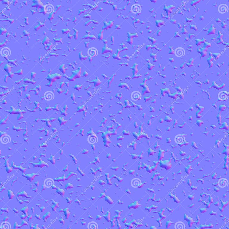 Normal Map Water Droplets Texture, Normal Mapping Stock Illustration ...