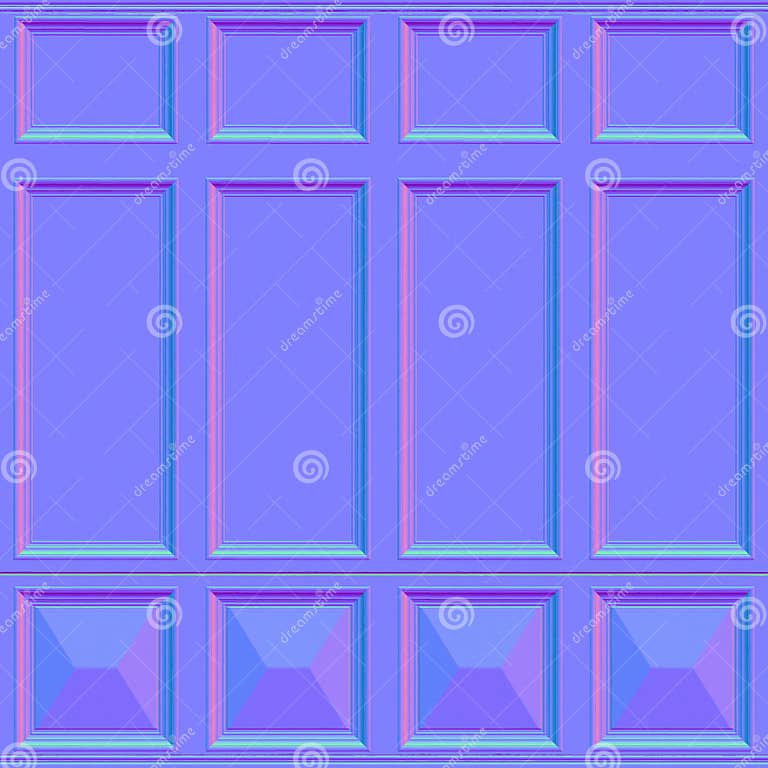Normal Map Wood Panels Texture, Normal Mapping Stock Illustration ...