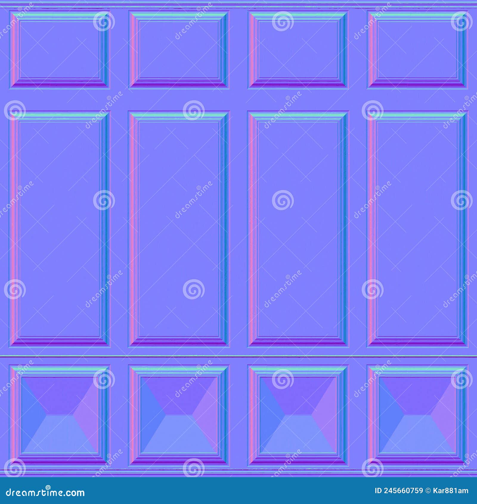 Normal Map Wood Panels Texture, Normal Mapping Stock Illustration ...