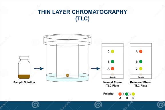 Normal Phase and Reversed-Phase Thin Layer Chromatography Plates Stock ...