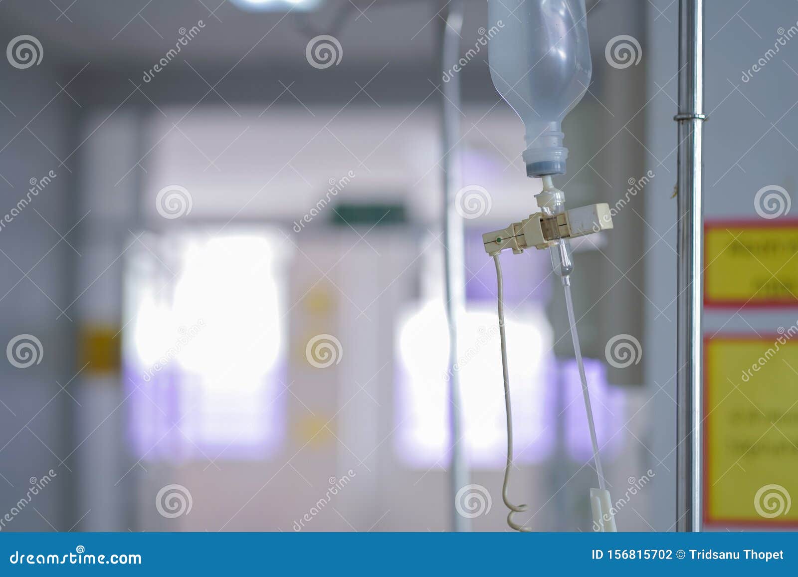 Normal saline solution stock photo. Image of drop, hospital - 156815702