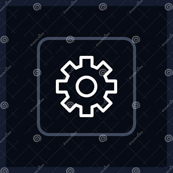 Normal Settings Button UI Element Template Stock Vector - Illustration of website, element ...