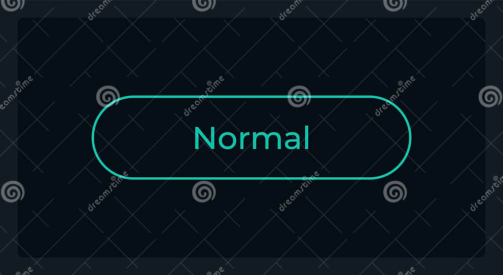 Normal Sign Up Button State UI Element Template Stock Vector ...