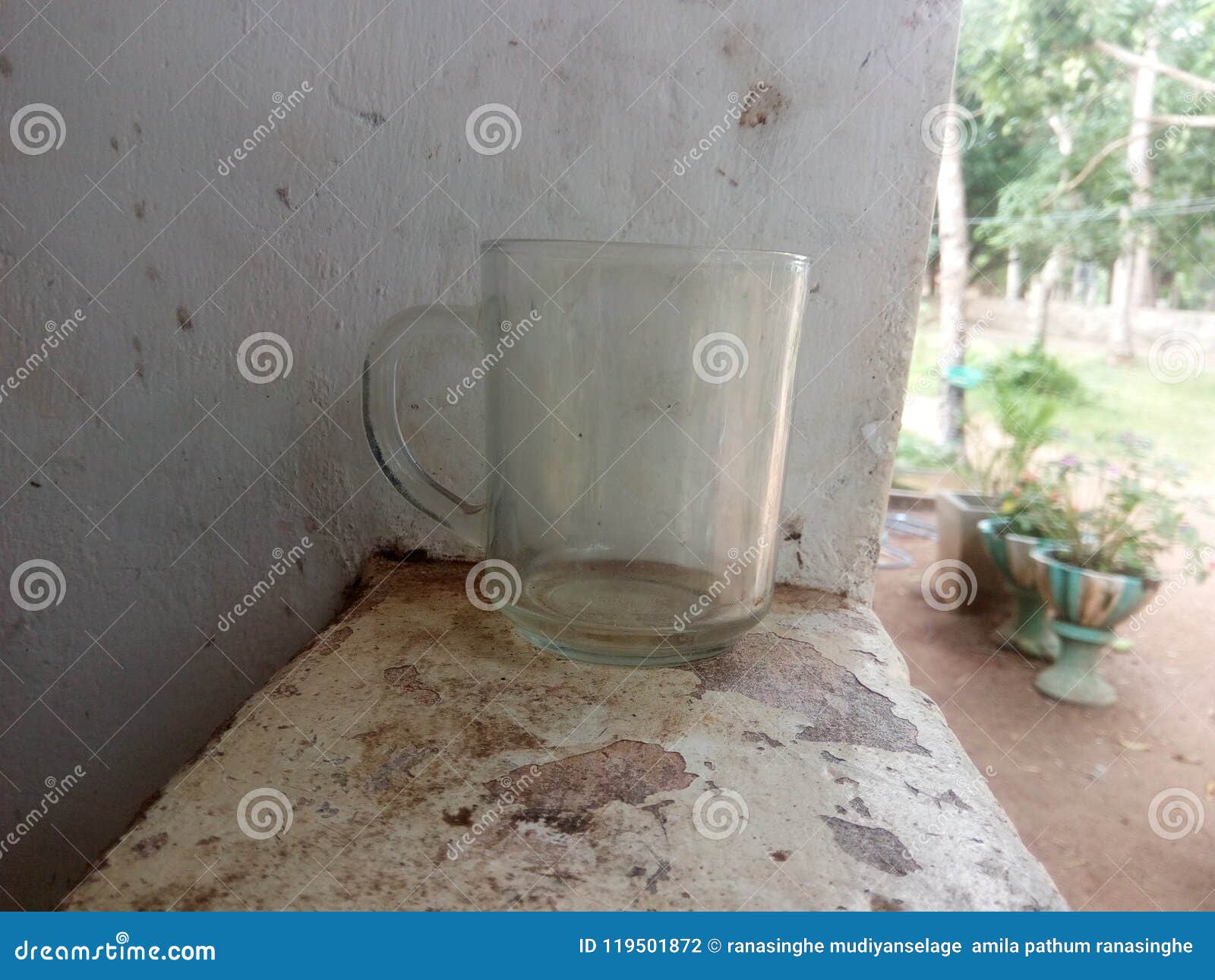 Normal small Empty glass stock photo. Image of empty - 119501872