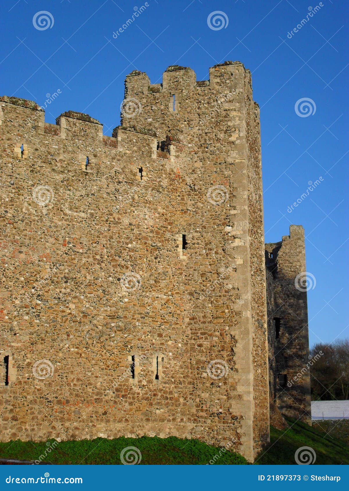 Norman Castle stock image. Image of building, fort, knight - 21897373