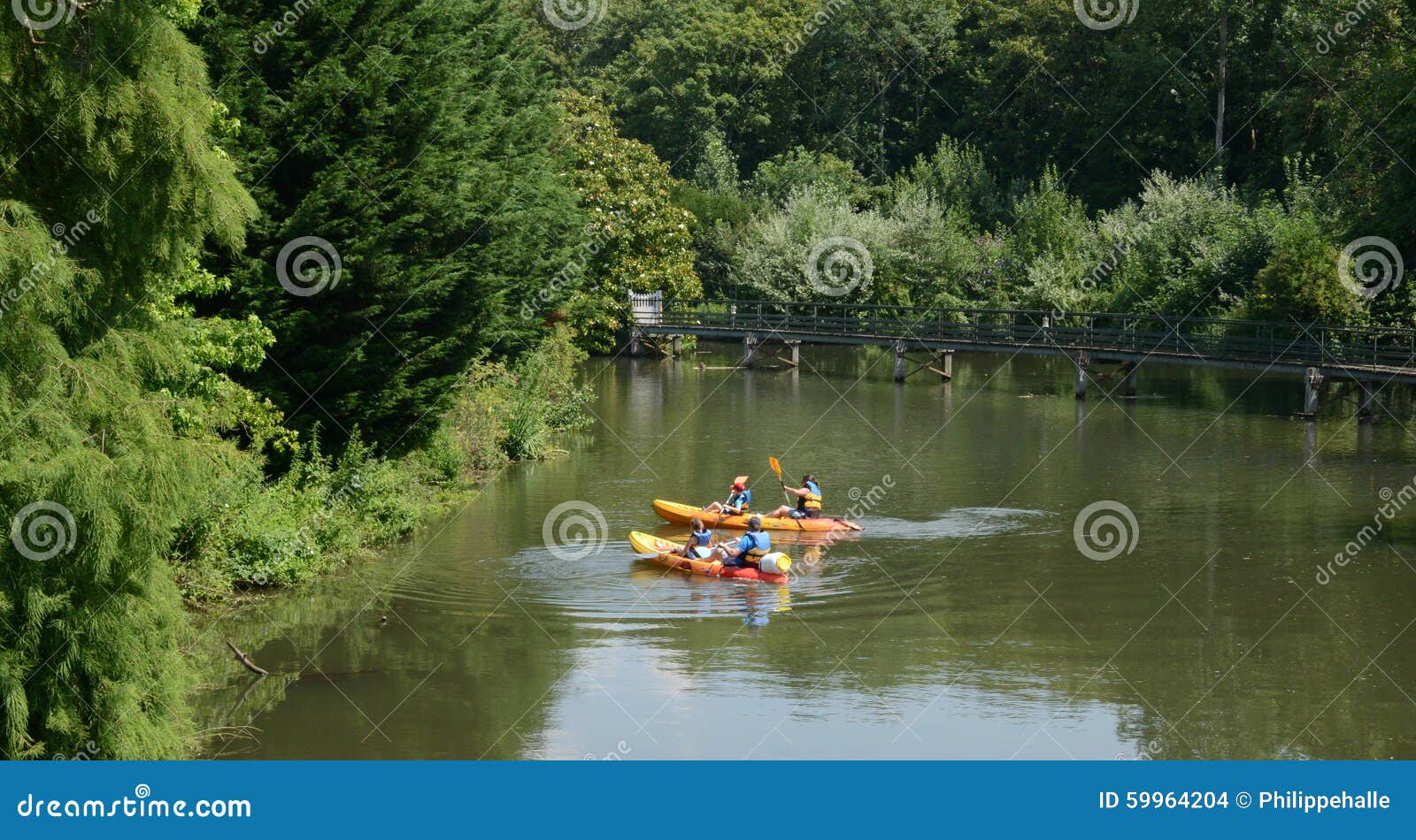 Normandie, the Eure River in Ezy Sur Eure Editorial Stock Image - Image ...