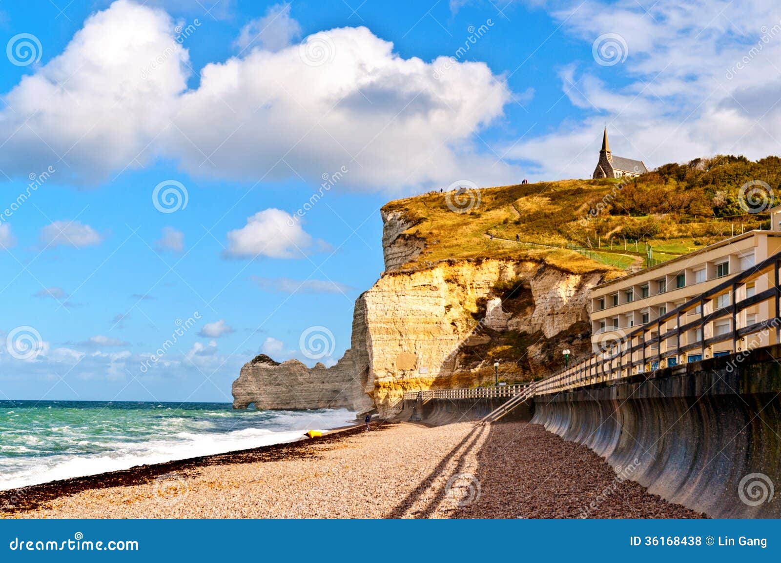 Normandy beach stock photo. Image of lake, normandy, france - 36168438