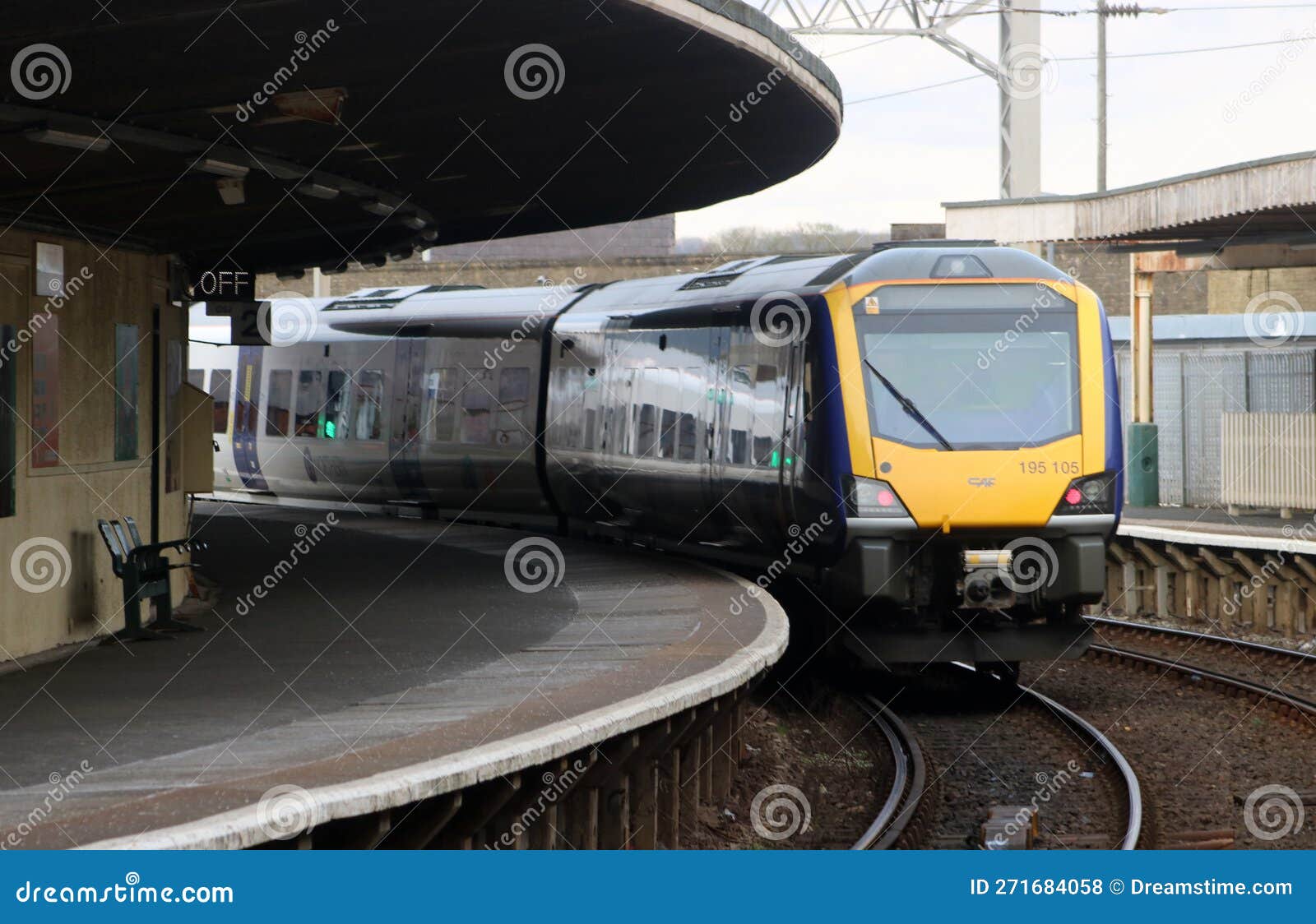 Northern Trains Civity Dmu Carnforth Station Editorial Stock Photo ...