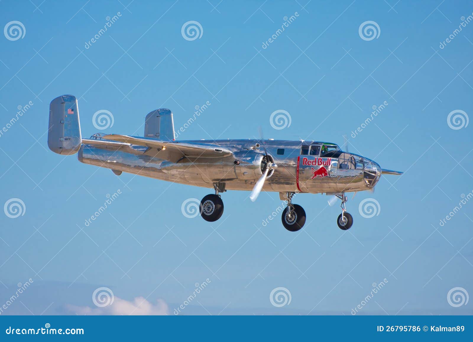 North American B-25 Mitchell Editorial Photo - Image of ostrava, flight ...