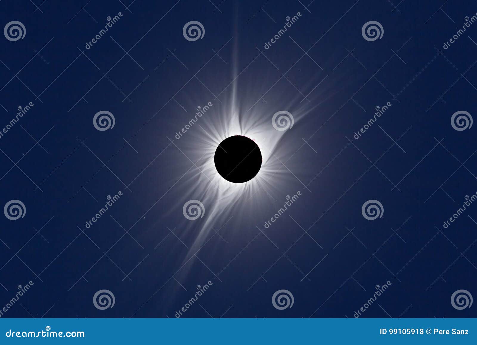 North American Total Solar Eclipse 2017 Stock Photo - Image of blue ...