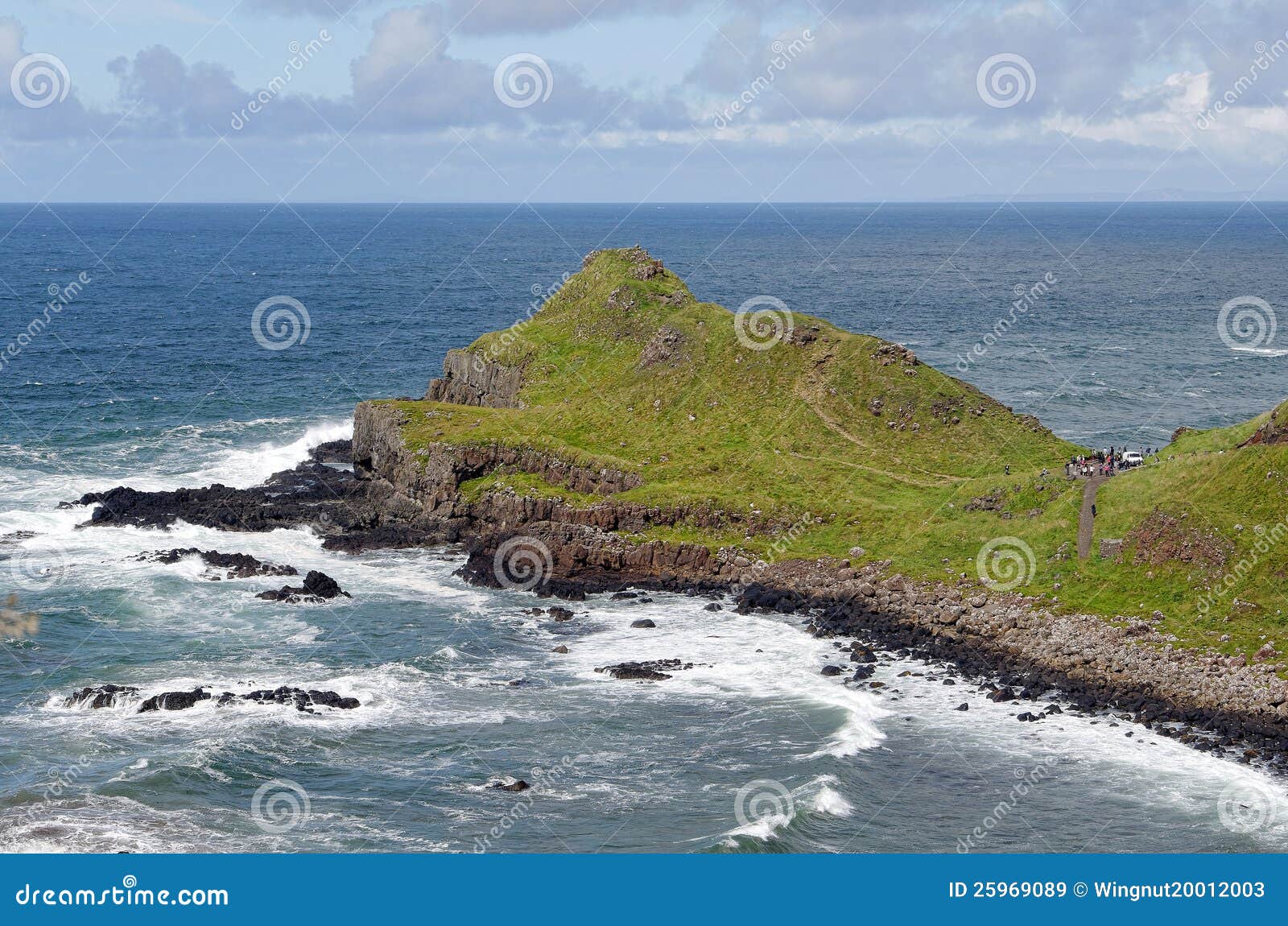 North Antrim Coastline stock image. Image of stones, ireland - 25969089