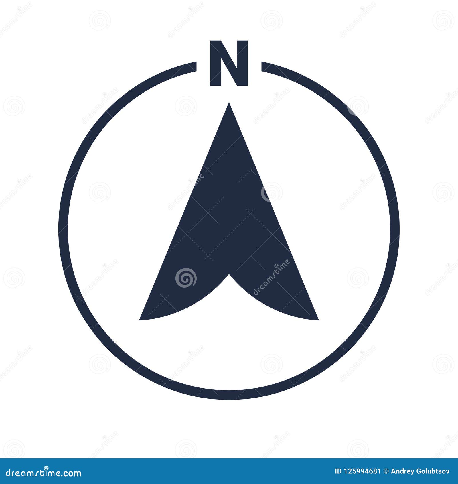 North Arrow Icon N Direction Vector Pointer Symbol Stock Vector ... North Arrow Icon N Direction Vector Pointer Symbol Stock Vector ...