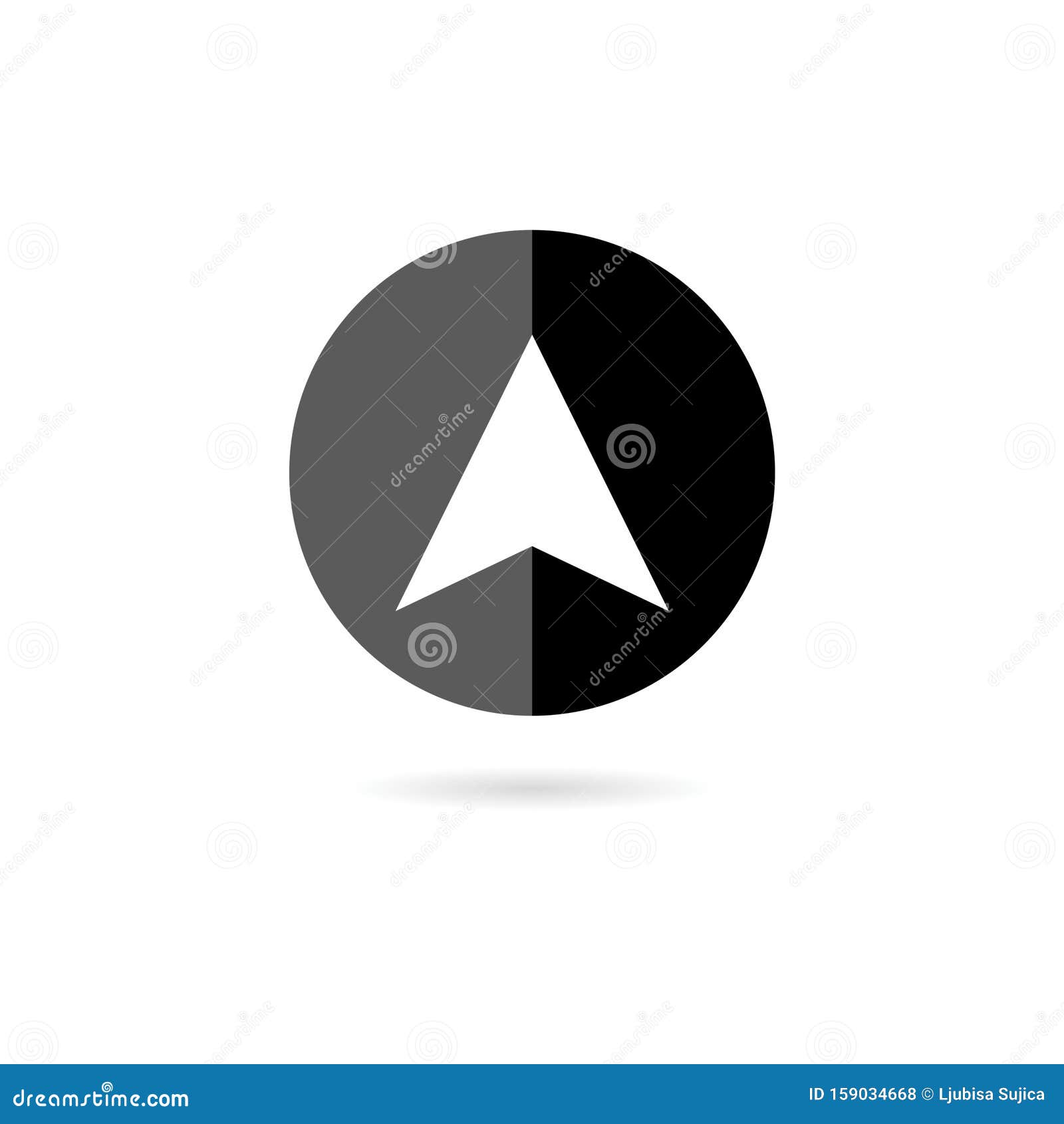 North Arrow Icon or N Direction and Navigation Point Symbol Stock ... North Arrow Icon or N Direction and Navigation Point Symbol Stock ...