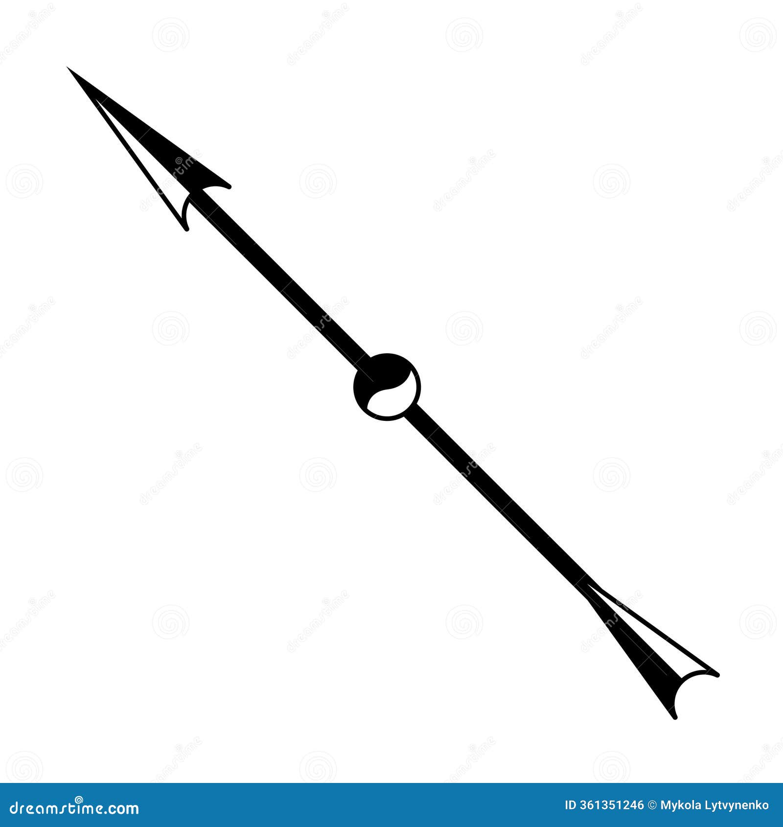 North Arrow on the Map, Cartographic Navigation Element North Pointer ...