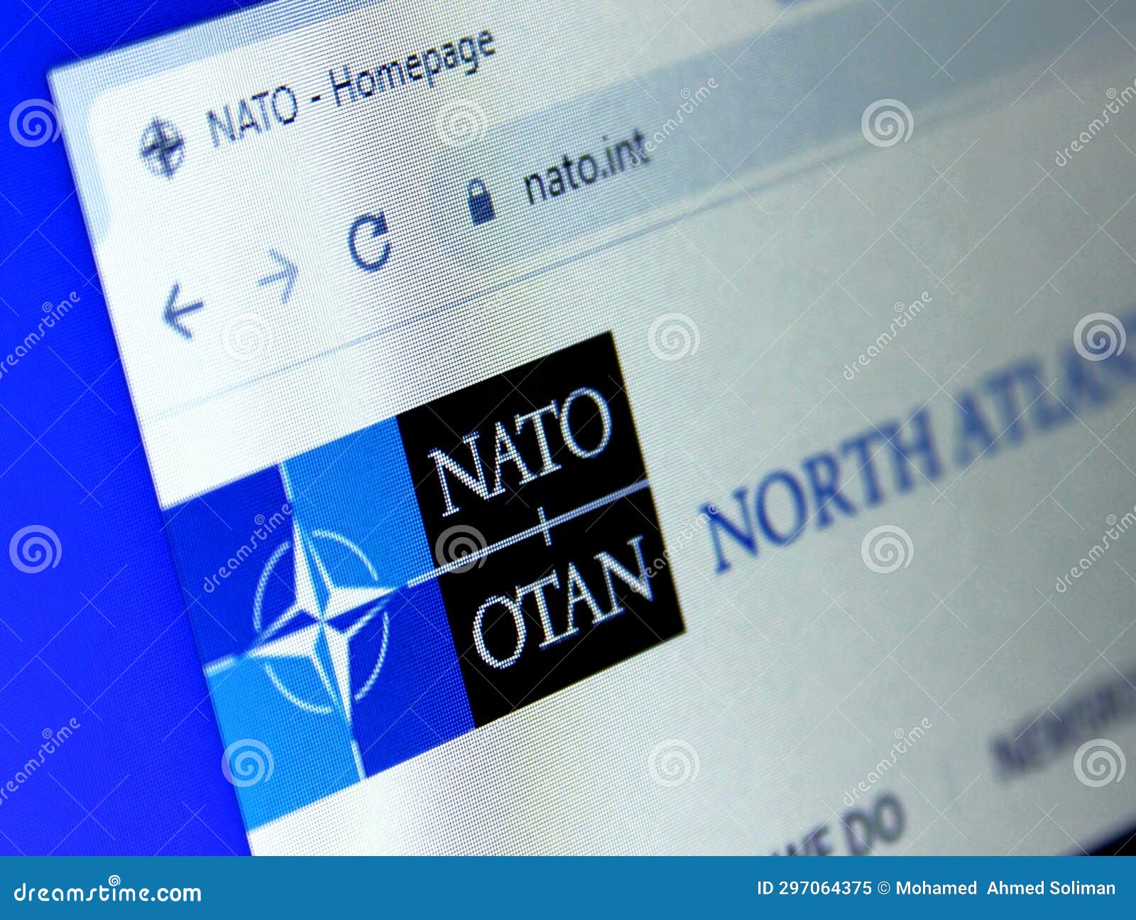 North Atlantic Treaty Organization (NATO) Logo Editorial Image - Image ...