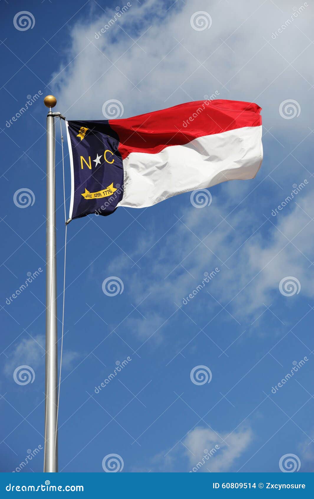 North Carolina State flag stock photo. Image of north - 60809514