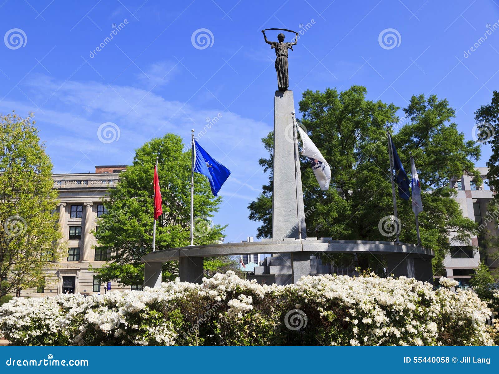 North Carolina Veteran S Monument Editorial Stock Photo - Image of ...