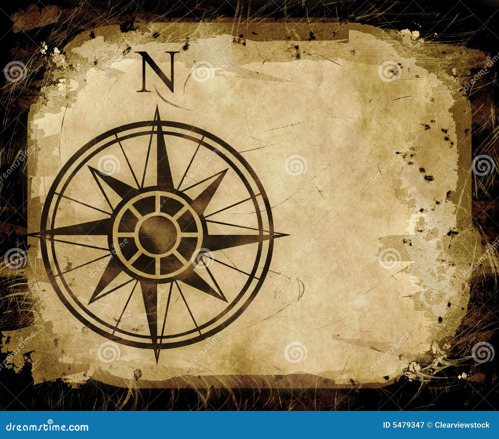 North Compass Map Arrow Cartoon Vector | CartoonDealer.com #5479347
