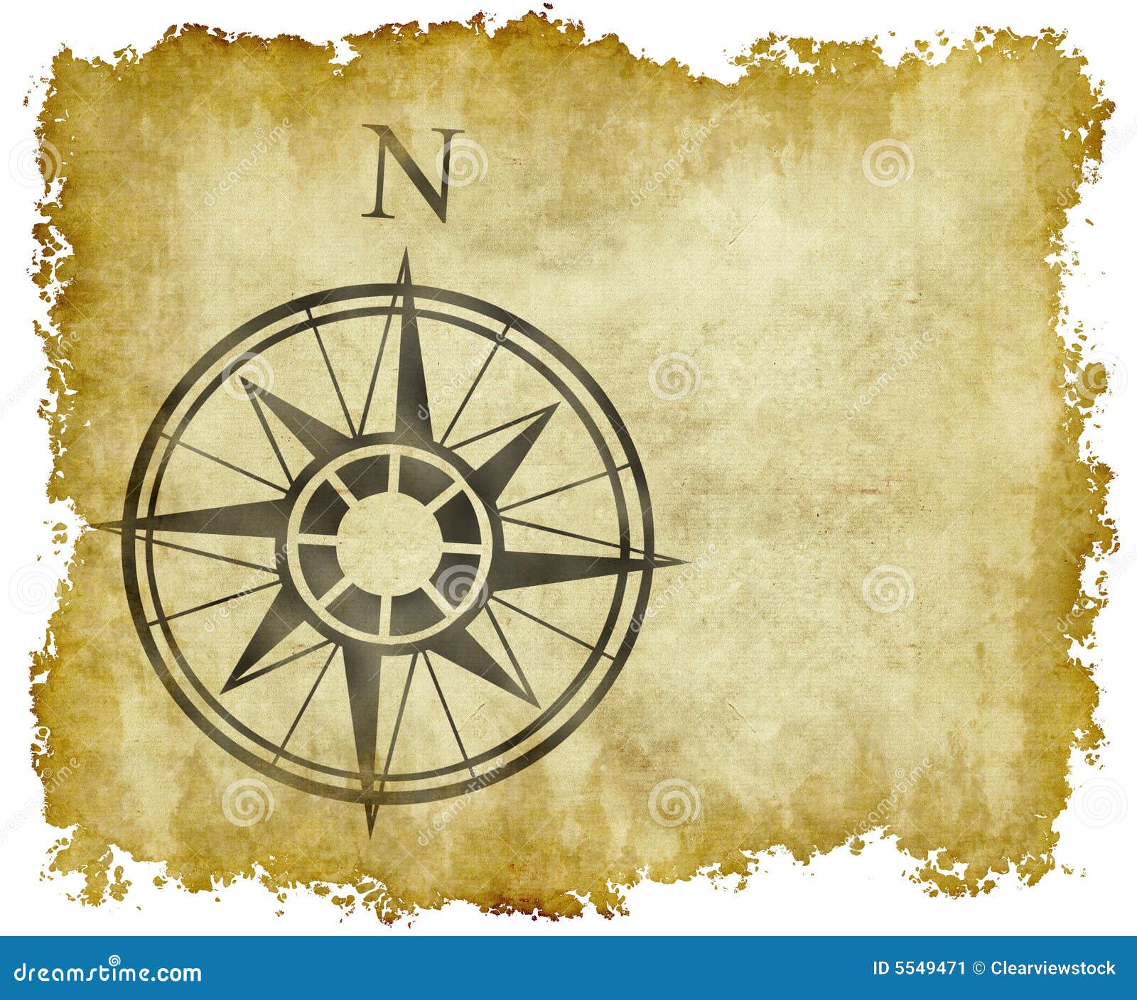 North Compass Map Arrow Cartoon Vector | CartoonDealer.com #5479347