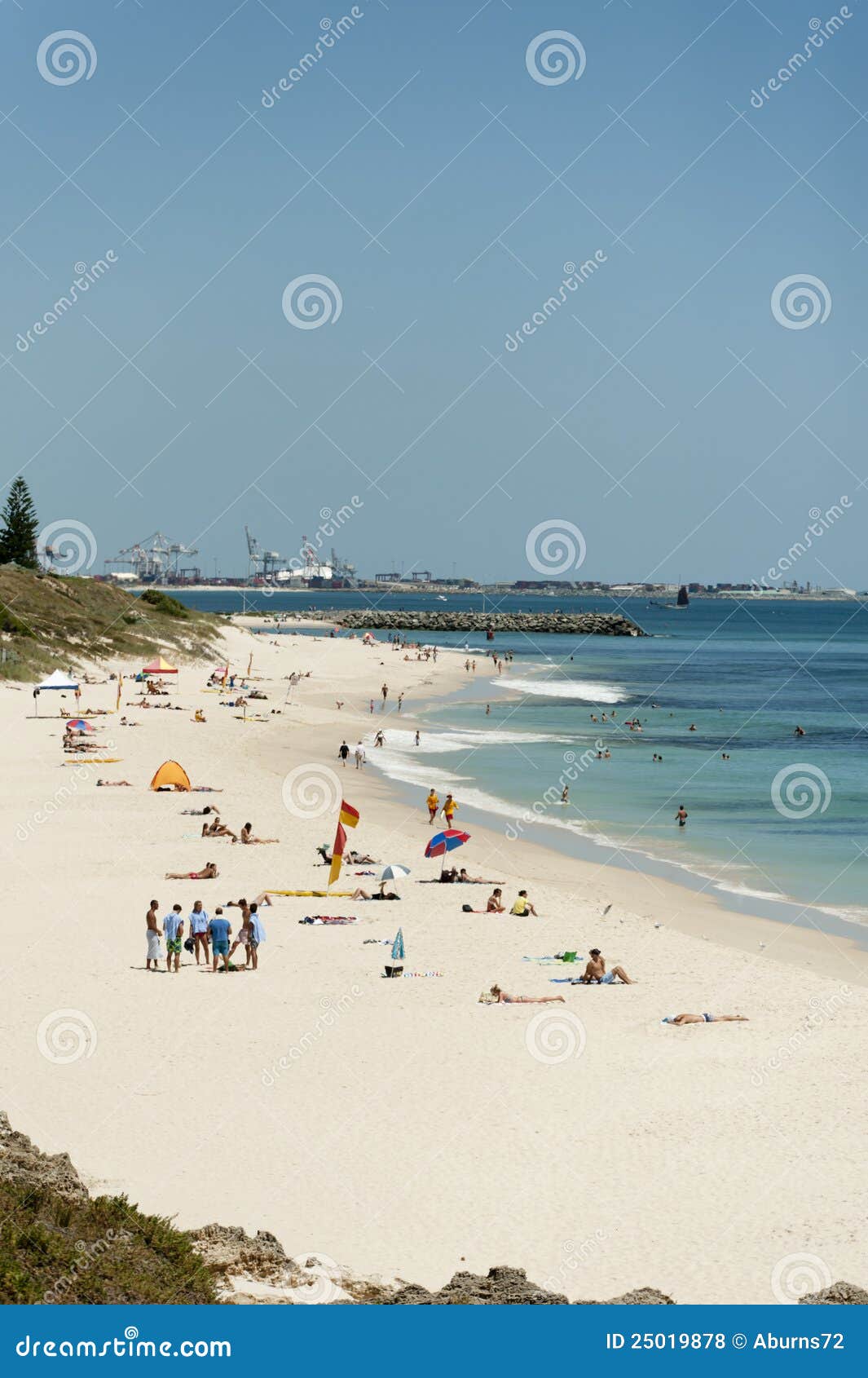 North Cottesloe Beach, Perth, Western Australia Royalty-Free Stock ...
