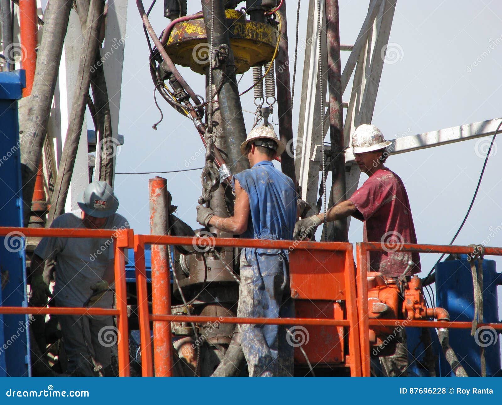 North Dakota Rig Roughnecks Editorial Stock Photo - Image of oilfield ...
