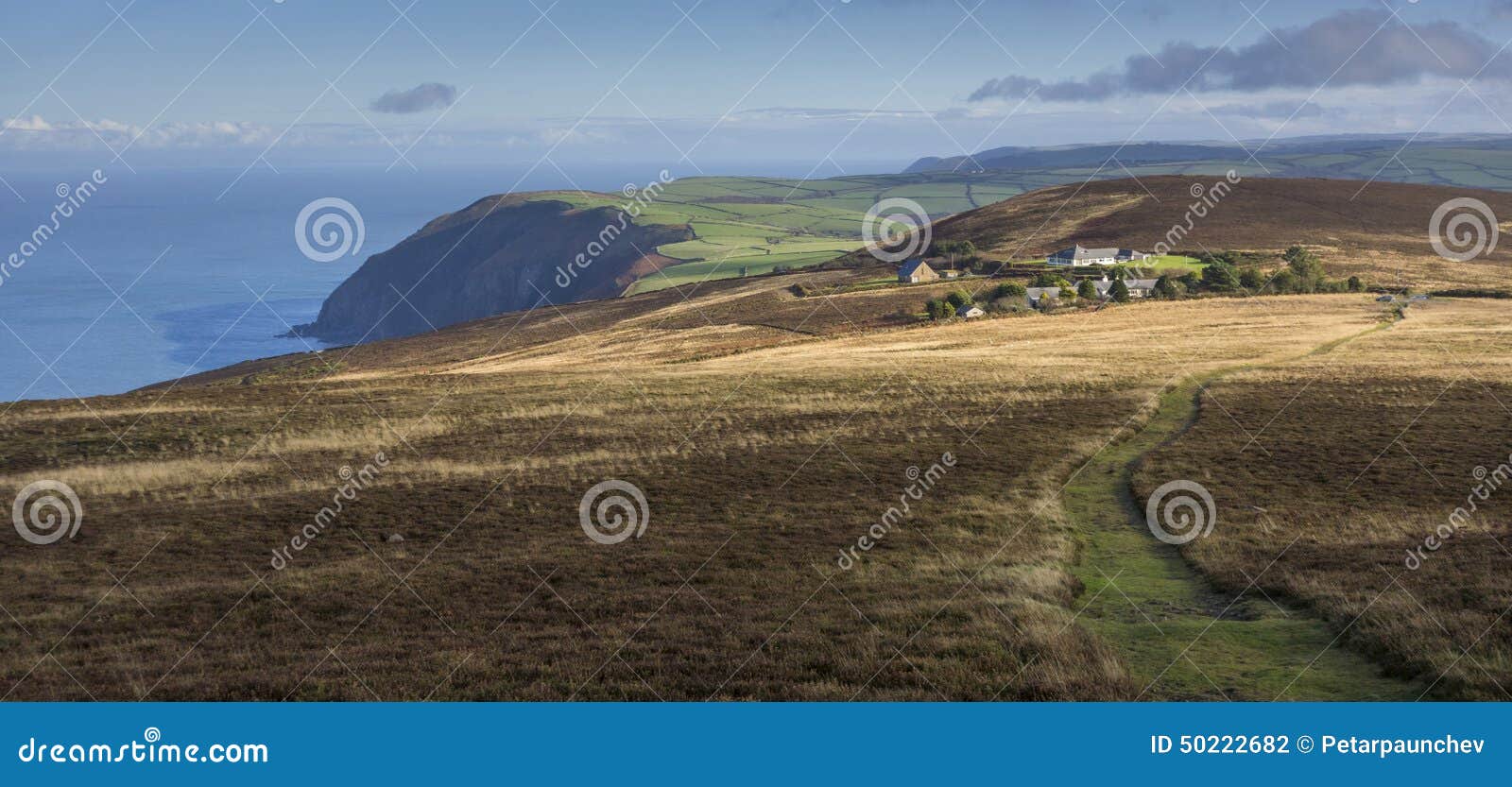 The North of Devon Coastline Editorial Photography - Image of landscape ...