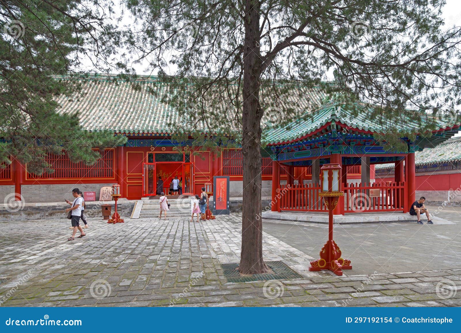 North Divine Kitchen at the Temple of Heaven in Beijing Editorial Stock ...