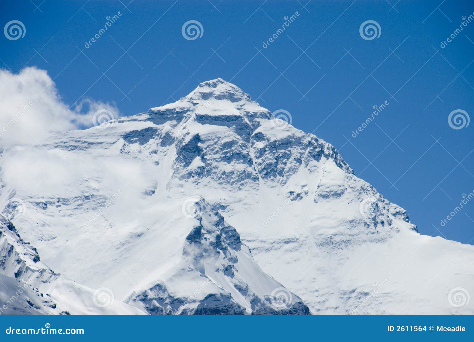 North face Mt Everest stock photo. Image of china, tibet - 2611564