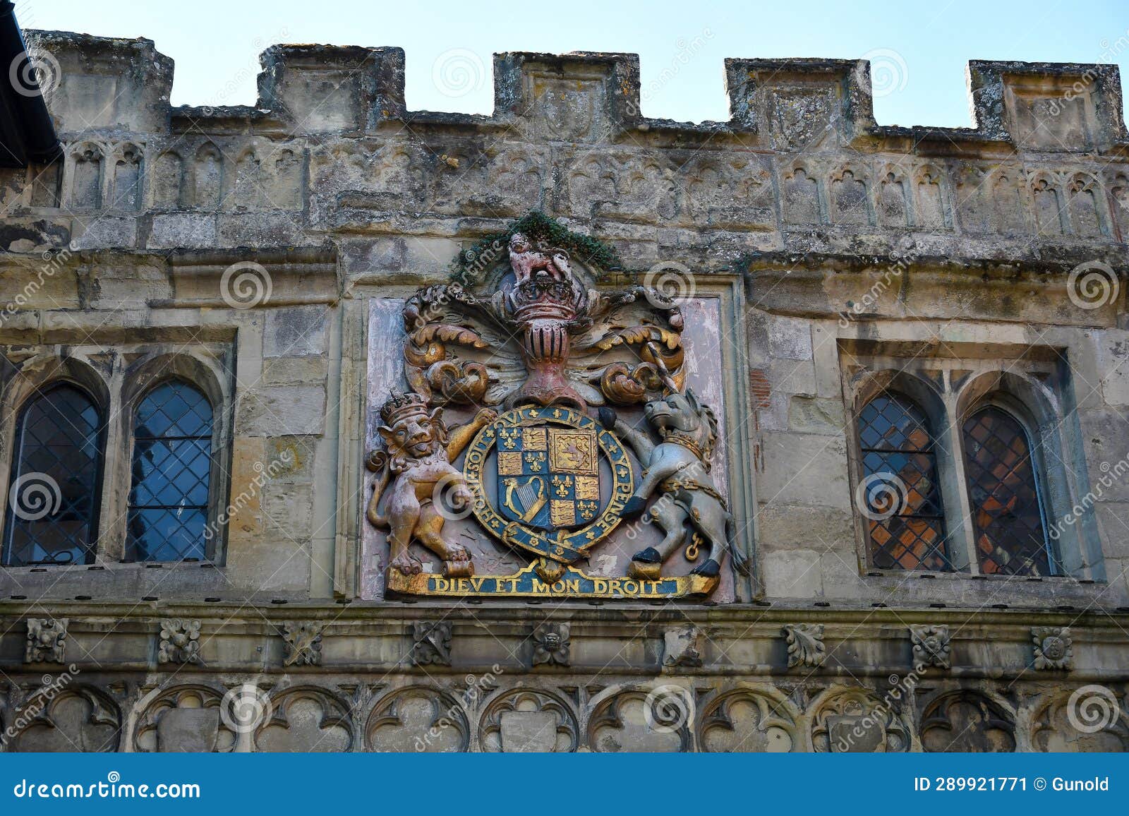 North Gate or High Street Gate in Salisbury, England Stock Image ...