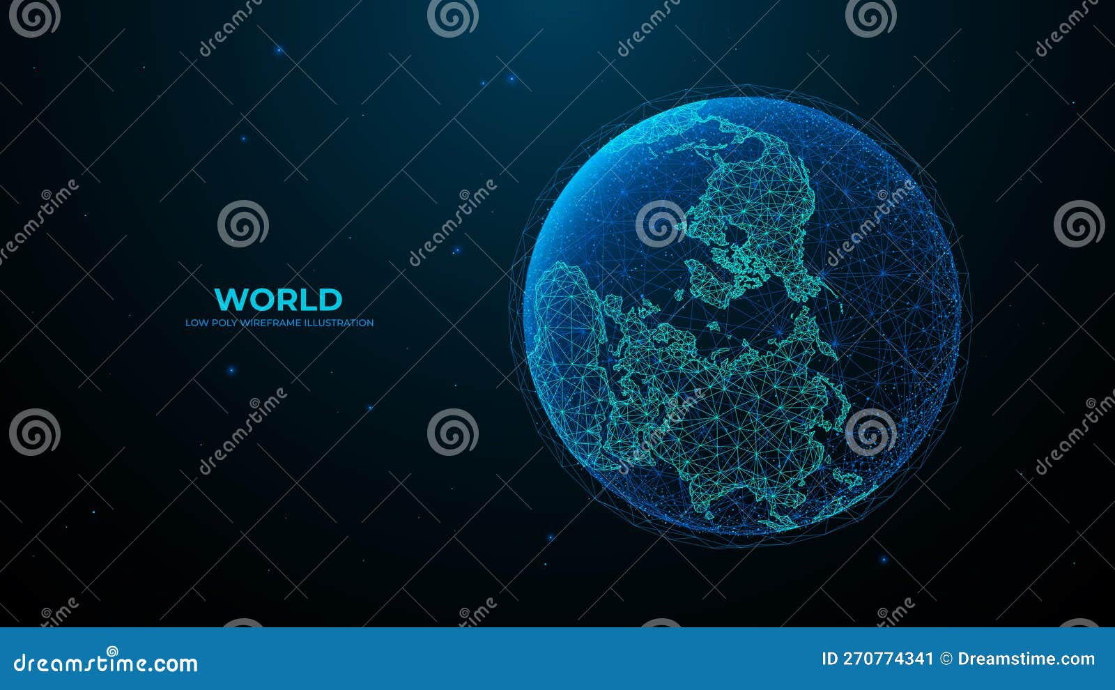 Earth Technology Background The World Is Placed In Multiples Using A ...