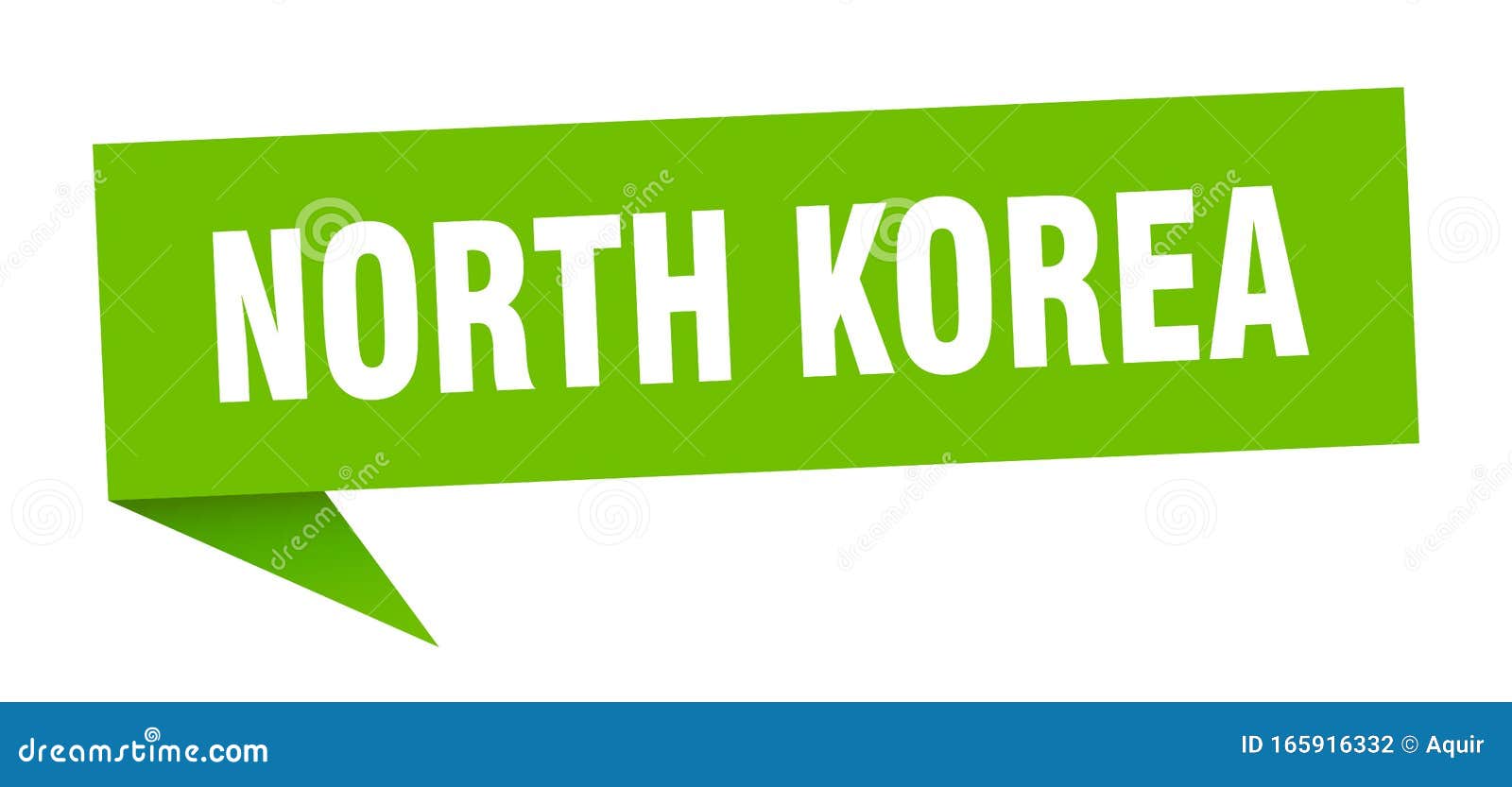 North Korea Sticker. North Korea Signpost Pointer Sign Stock Vector ...