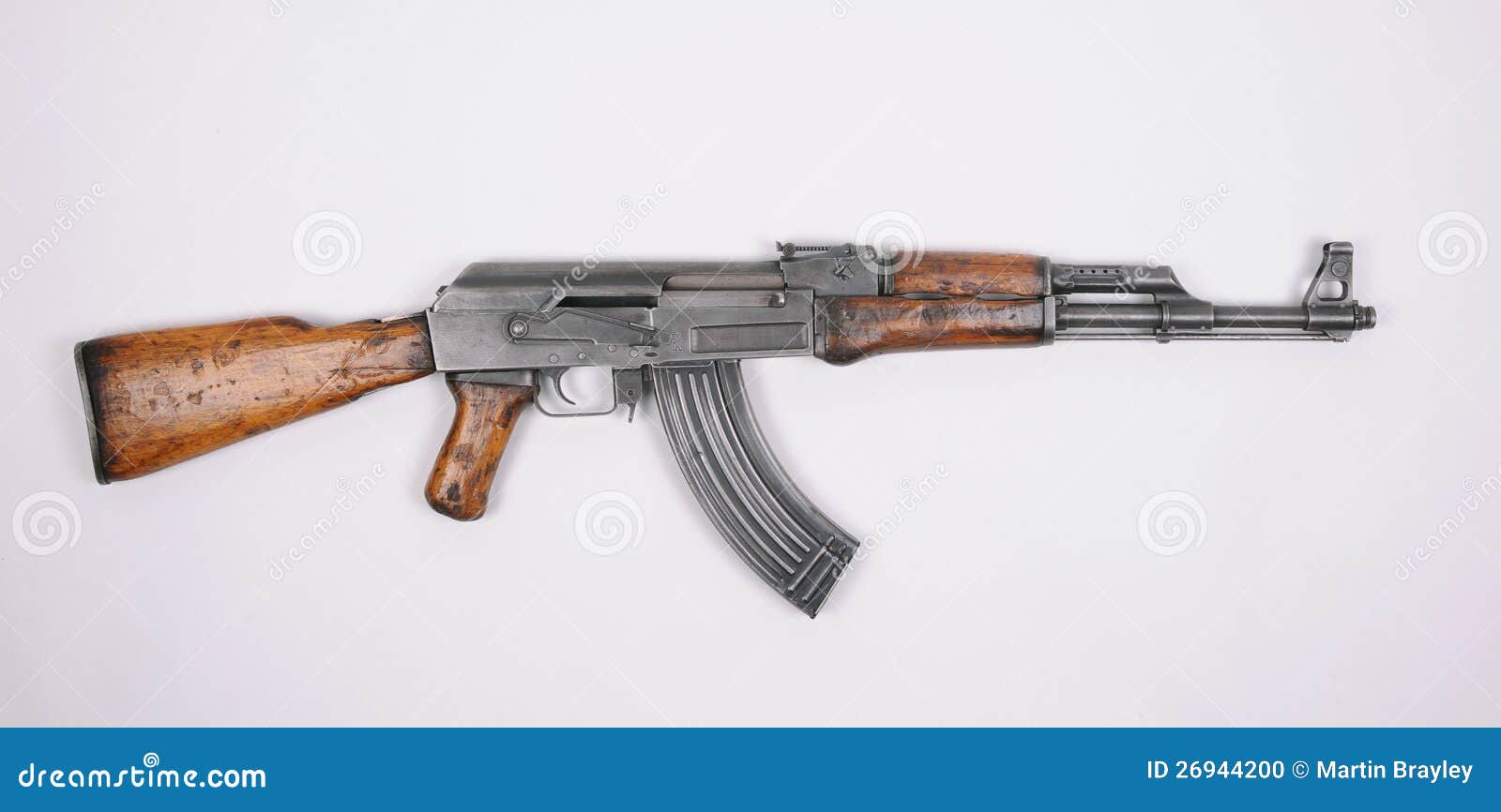 North Korean Assault Rifle. Kalashnikov. Stock Photo - Image of china ...