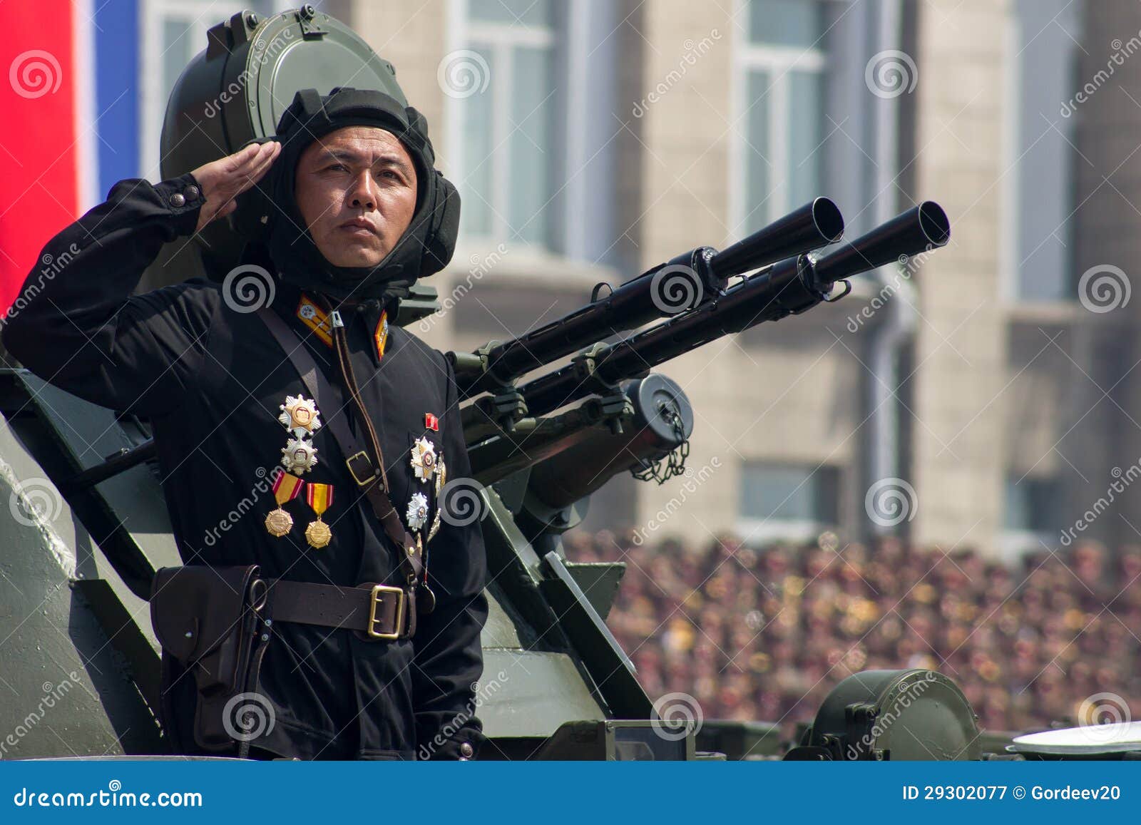 North Korean soldier editorial photography. Image of security - 29302077