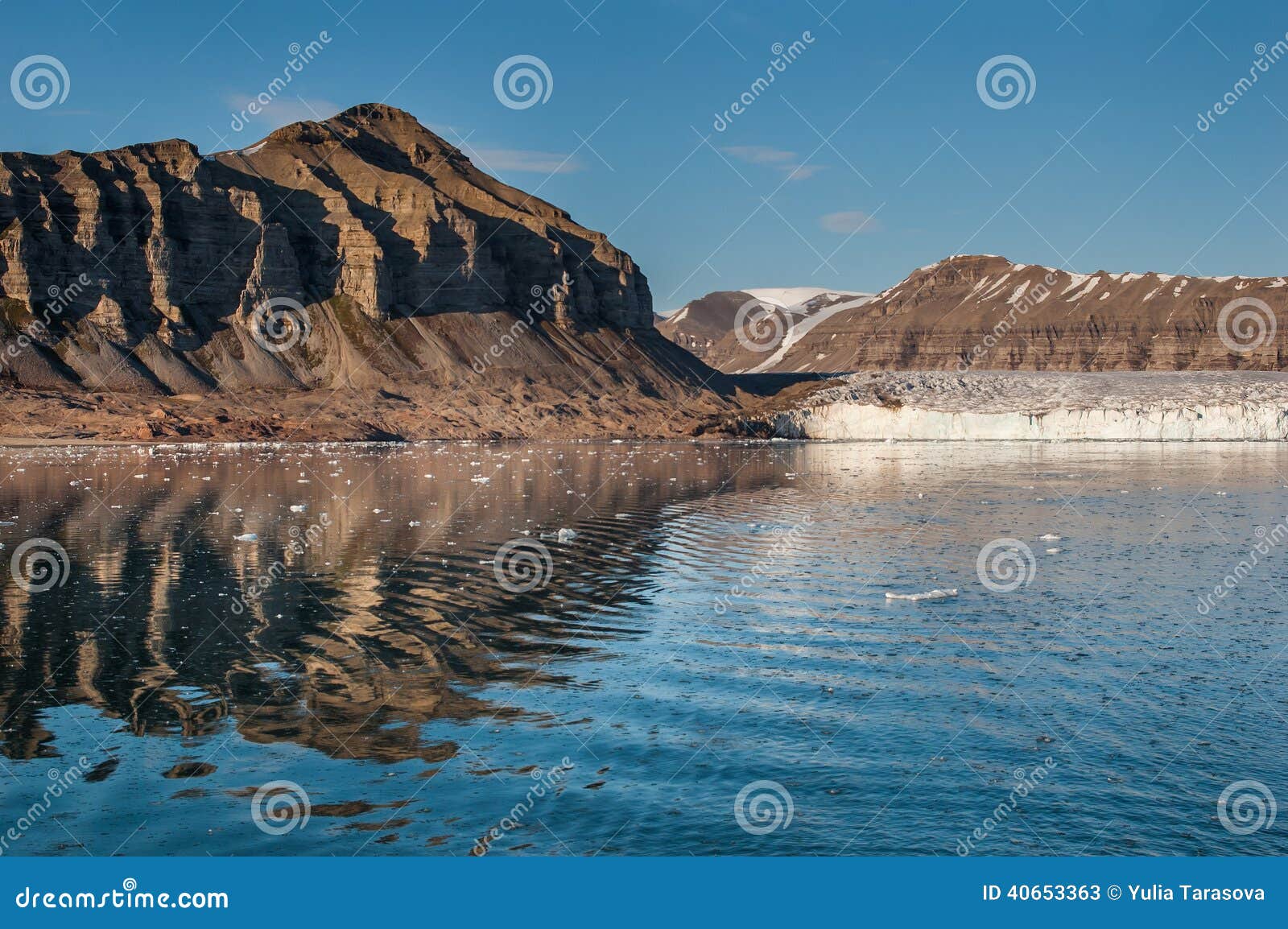 North Landscape, Svalbard, Spitsbergen Stock Image - Image of ...
