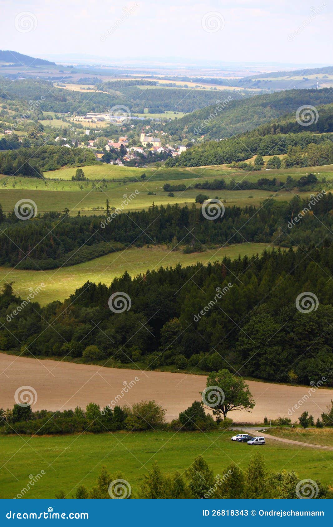 North moravian country stock image. Image of wheat, summer - 26818343