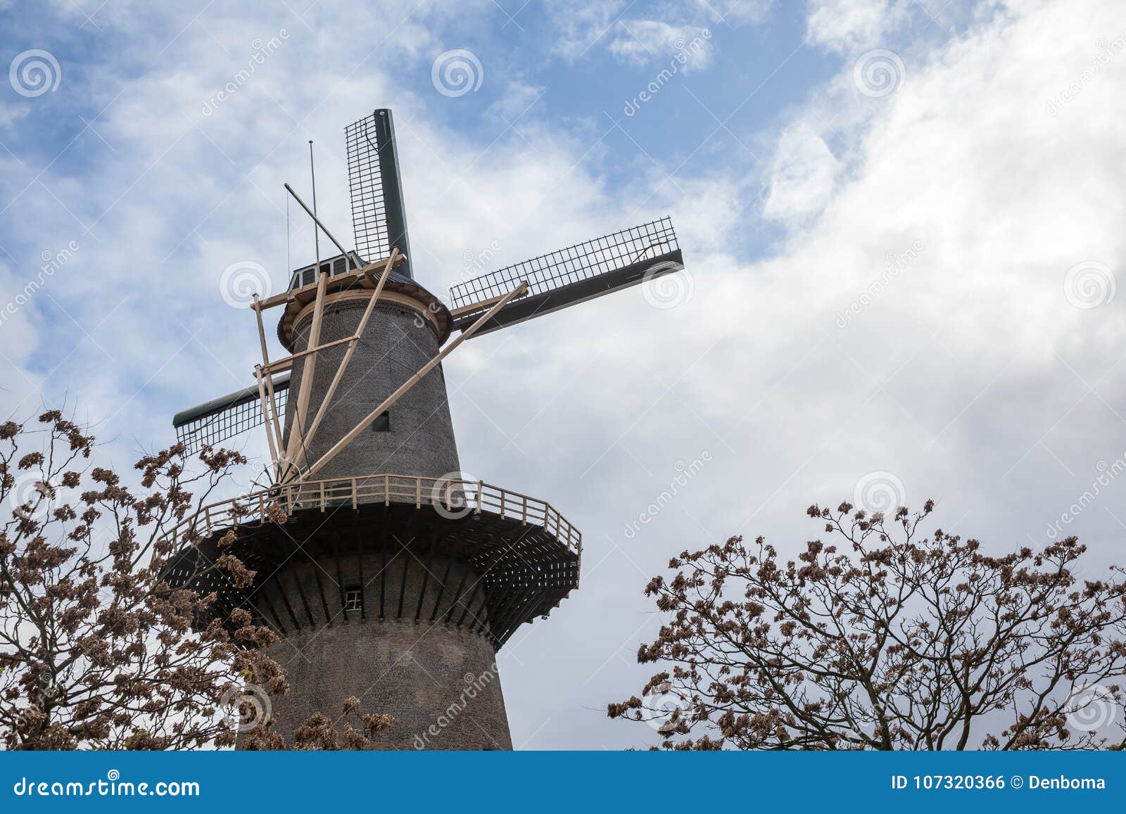 An big windmill stock photo. Image of european, scenic - 107320366